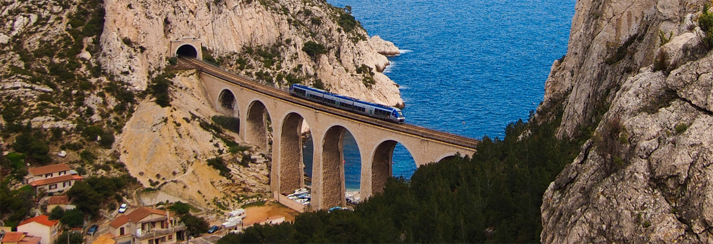 Great coastal train trips